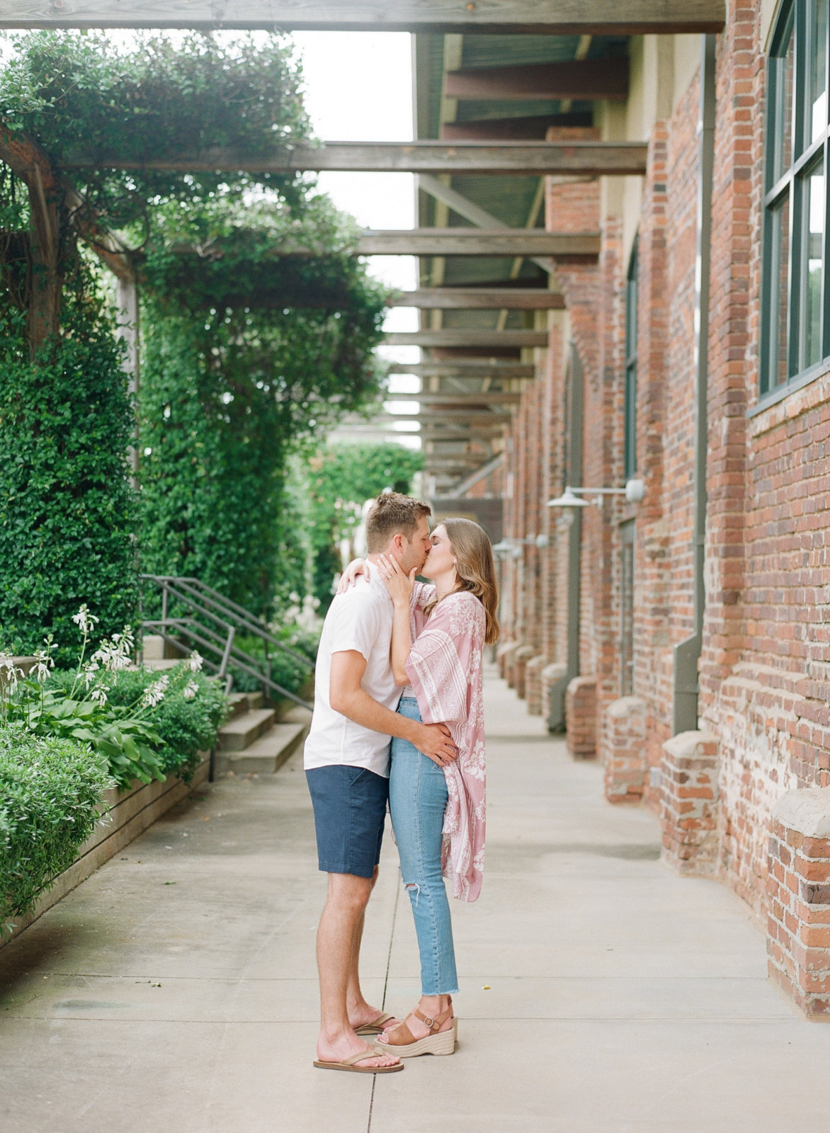 Romantic Valentines Day Engagement Session Outfits - Amy Kolo